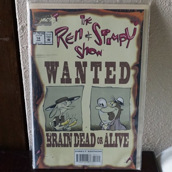 Marvel | Other | Ren Stimpy Comic Book Vol 14 Marvel Comics | Poshmark